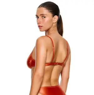 GOTTEX Satin Royale Underwire Bikini Top Swimsuit