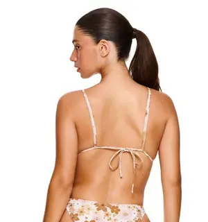 GOTTEX Nostalgic Bloom Triangle Bikini Top Swimsuit