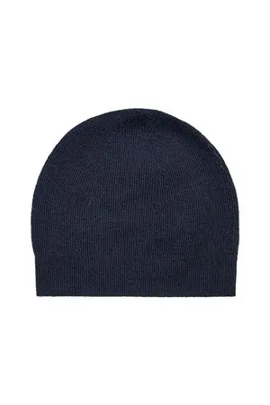 PAUL JAMES Neith Merino Wool Skull Cap - Navy