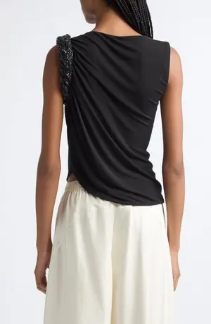 Alexander Wang Hotfix Sleeveless Top