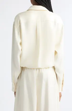 Alexander Wang Silk Pre-styled Layered Cami Shirt