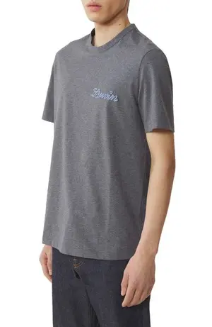 LANVIN Ribbon Cotton T-shirt