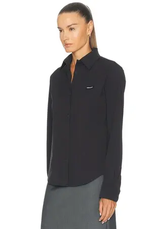 Miu Miu Popeline Stretch Washed Shirt