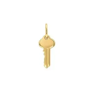 BELINDA JEWELZ Key Pendant Charm - Gold