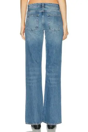 FRAME The Off Duty Rodeo Jeans In Blue - Flutter