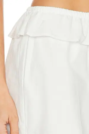 DEIJI STUDIOS Flounce Layer Mini Skirt - White