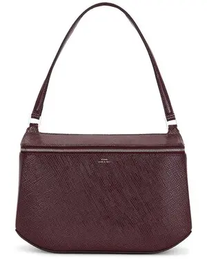 TOTEME Clip Palmellato Patent Shoulder Bag