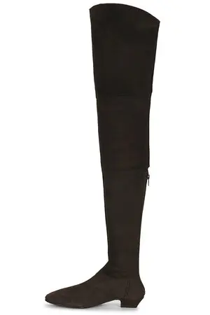 MAGDA BUTRYM Over Knee Shearling Boot