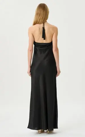 ROAME Tallulah Silk-blend Maxi Dress