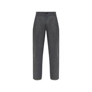Dolce & Gabbana Grey Trousers Tailored Trousers - Gray