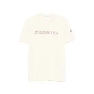 Moncler Neutrals T-shirts & Vests T-shirts - Cream