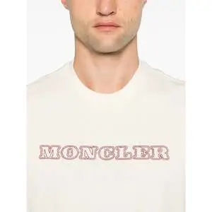 Moncler Neutrals T-shirts & Vests T-shirts