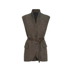 Brunello Cucinelli Jackets Waistcoat & Gilets - Brown