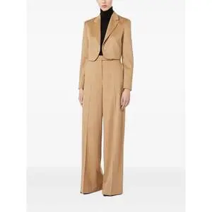 Max Mara Neutrals Trousers Tailored Trousers