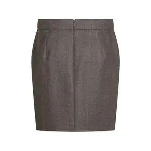 Max Mara Grey Skirts A-line Skirts - Gray