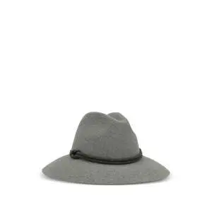 Brunello Cucinelli Grey Hats