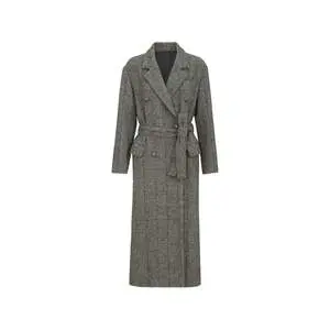 Brunello Cucinelli Grey Coats Double Breasted & Peacoats - Gray