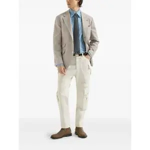 Brunello Cucinelli Neutrals Jackets Blazers