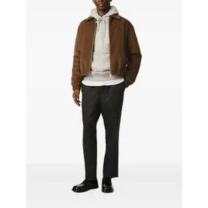AMI Paris Grey Trousers Tailored Trousers