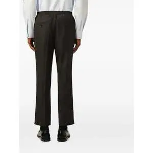 AMI Paris Grey Trousers Tailored Trousers