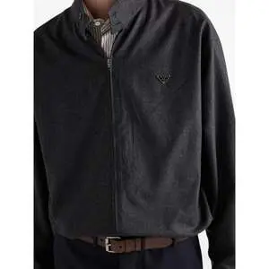 Prada Grey Jackets Shirt Jackets