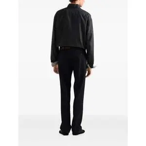 Prada Grey Jackets Shirt Jackets