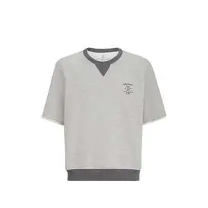 Brunello Cucinelli Grey T-shirts & Vests T-shirts - Gray