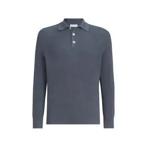 Brunello Cucinelli Polo Shirts - Blue