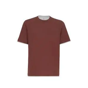 Brunello Cucinelli T-shirts & Vests T-shirts - Brown