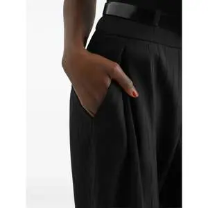 Dolce & Gabbana Trousers High-waisted Trousers - Black
