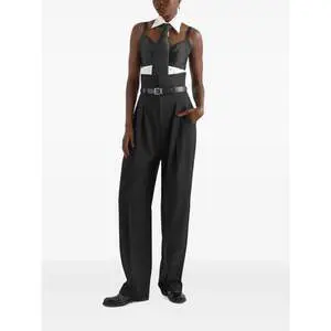 Dolce & Gabbana Trousers High-waisted Trousers - Black