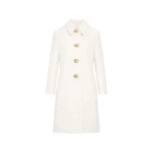 Gucci Neutrals Coats - Cream