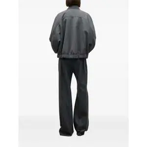 Victoria Beckham Grey Jackets Bomber Jackets