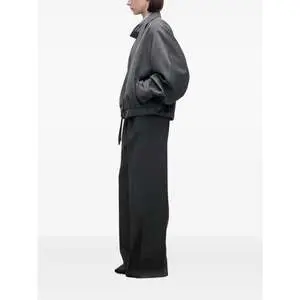 Victoria Beckham Grey Jackets Bomber Jackets