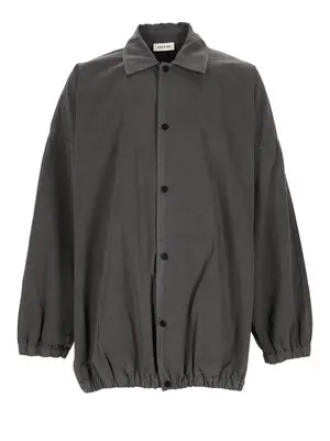 Fear Of God Giacca A Vento Con Logo
