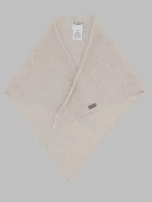 Brunello Cucinelli Foulard In Cashmere Con Monile