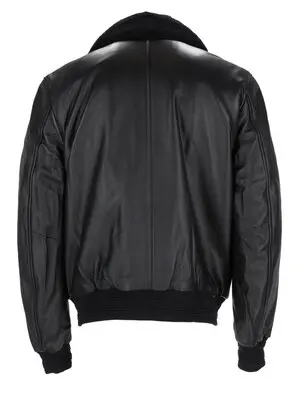 Moose Knuckles Bomber "toba" In Pelle