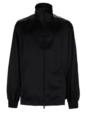 Y3 Giacca Sportiva In Raso - Black