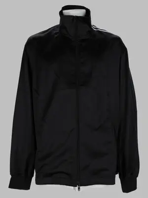 Y3 Giacca Sportiva In Raso - Black