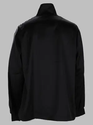 Y3 Giacca Sportiva In Raso - Black