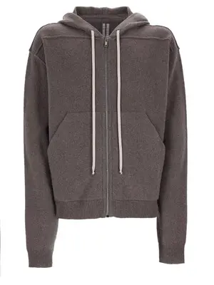 RICK OWENS Felpa In Maglia Di Di Cashmere