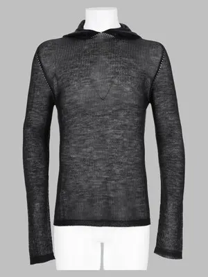 Rick Owens T-shirt Trasparente Con Cappuccio