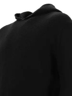 Rick Owens Maglia In Cashmere Con Cappuccio