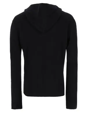 Rick Owens Maglia In Cashmere Con Cappuccio