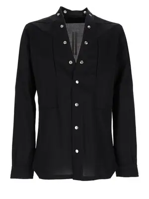 Rick Owens Camicia "larry Fogpocket