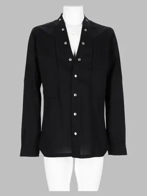Rick Owens Camicia "larry Fogpocket