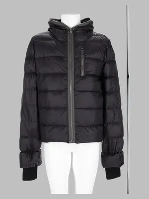 Rick Owens Piumino "gimp - Black