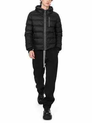Rick Owens Piumino "gimp - Black