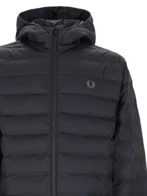 Fred Perry Giacca Imbottita Con Cappuccio