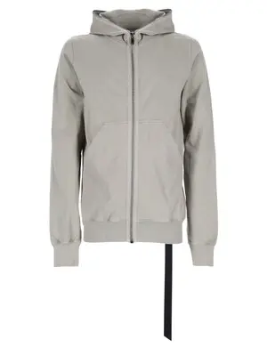 Rick Owens Felpa "gimp" Con Cappuccio - Grey